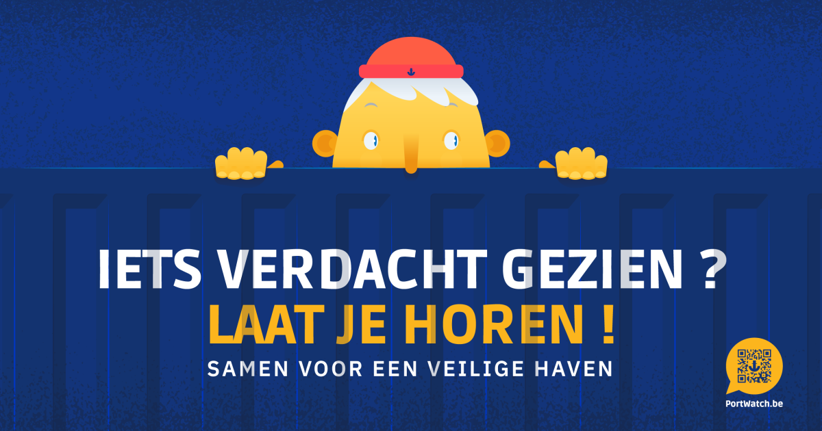 PortWatch | Meldpunt voor verdachte situaties in Belgische havens